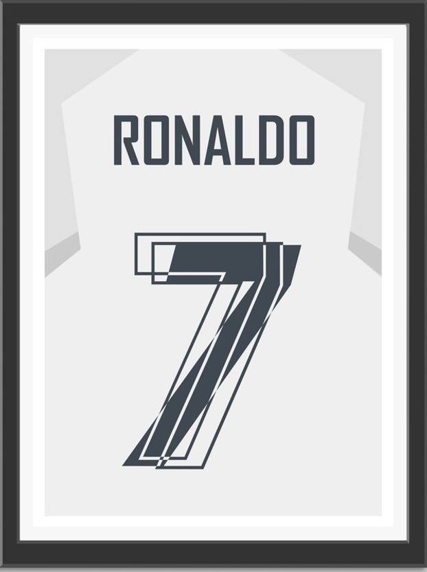 Poster Ronaldo Logo sl-14953 (LARGE Poster, 36x24 Inches, Banner Media ...