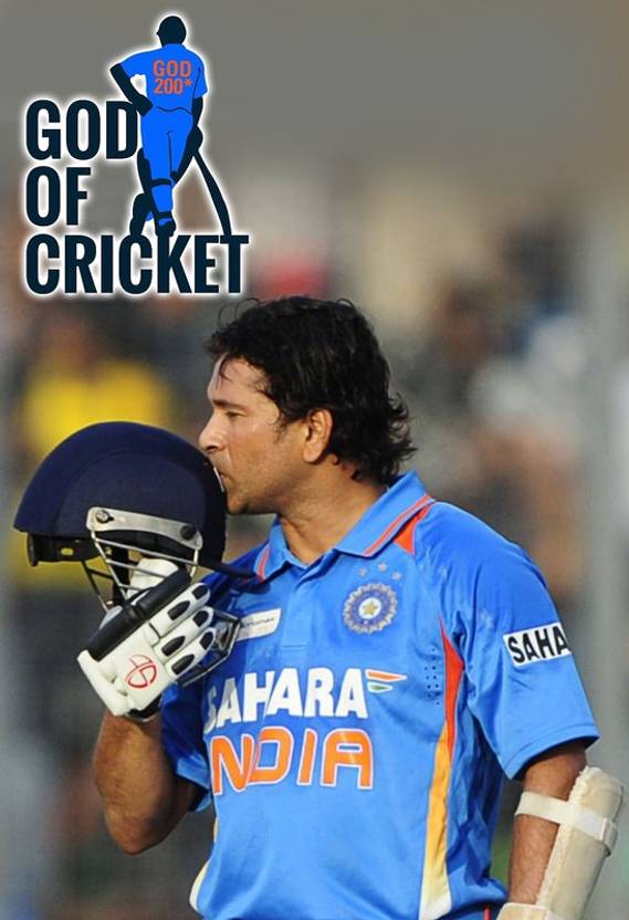 Poster Sachin Tendulkar God Of Cricket sl-14967 (LARGE Poster, 36x24 ...