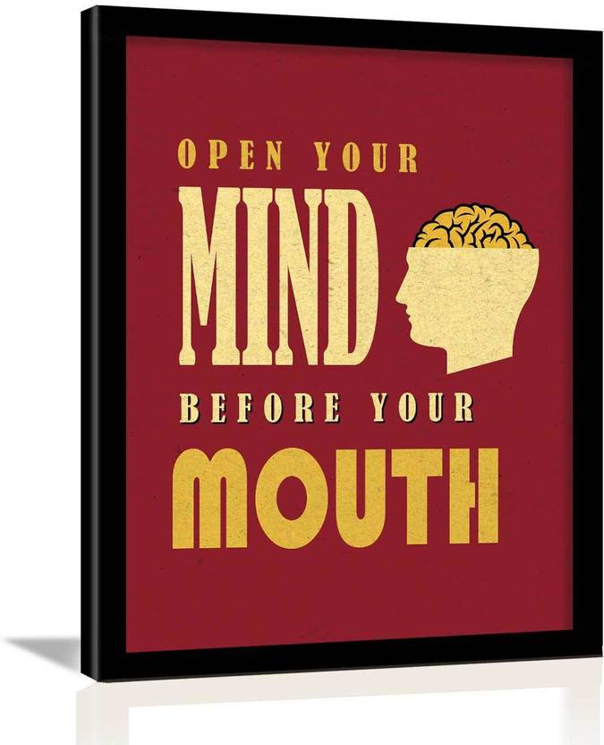 Motivational Quotes Frame for Office Wall School Study Room ...