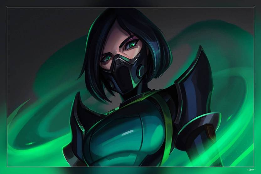 Hd Video Game Valorant Close Up Valorant Video Game Viper Valorant Nail ...