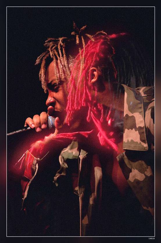 Juice Wrld Rapper Singer Matte Finish Poster Paper Print - Animation ...