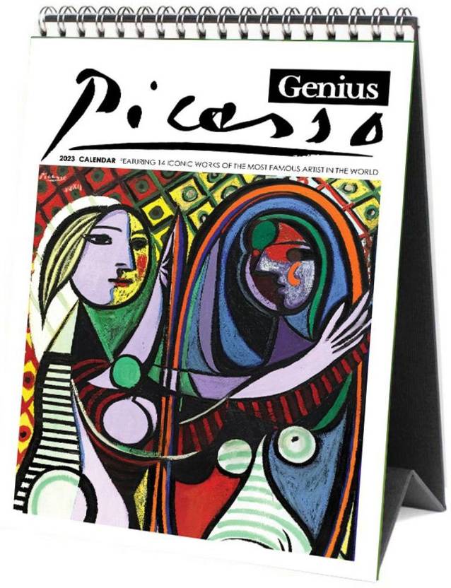 2023 Desk Calendar - Pablo Picasso - Pablo Picasso Artworks Paper Print ...