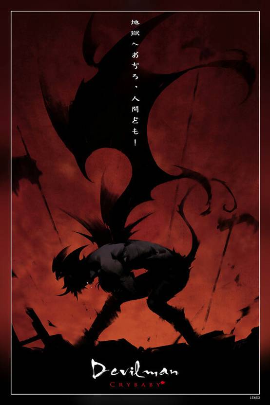 Devilman Crybaby Anime Series Hd Matte Finish Poster Paper Print ...