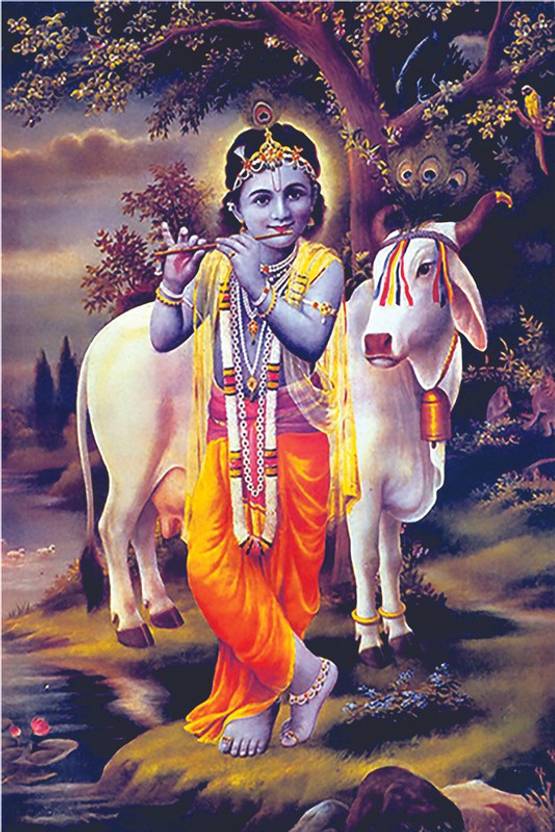 Krishan Ji Poster on 300gsm Photogenic US Imported Paper With Gloss ...
