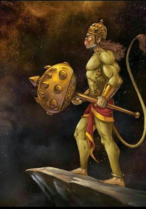 Hanuman Ji Poster on 300gsm Photogenic US Imported Paper With Gloss ...