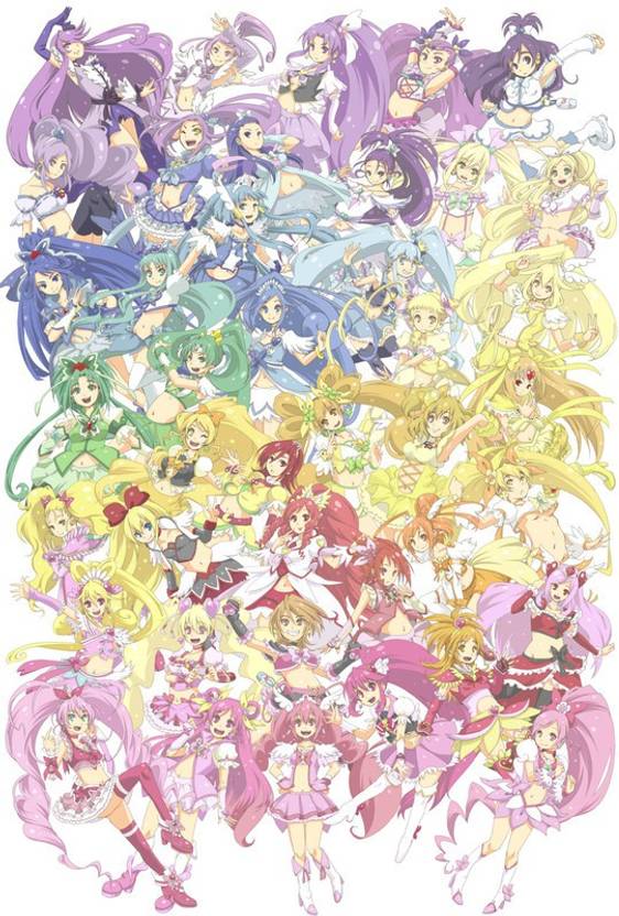 Precure Pretty Cure Anime Series hd Matte Finish Poster Print Paper ...