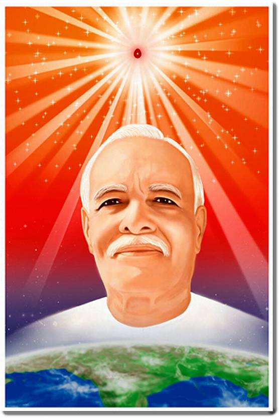 Om Shanti Baba Poster | Shiv Baba Brahma Kumaris Poster | 350GSM Paper ...
