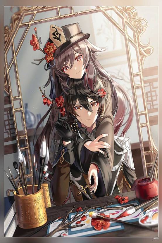 Anime Girls Genshin Impact Hutao Genshin Impact Zhongli Genshin Impact ...