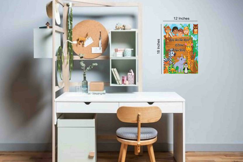 Cartoon Wall Poster|Animals Cartoon|Poster For Kids Room, Cupboards ...