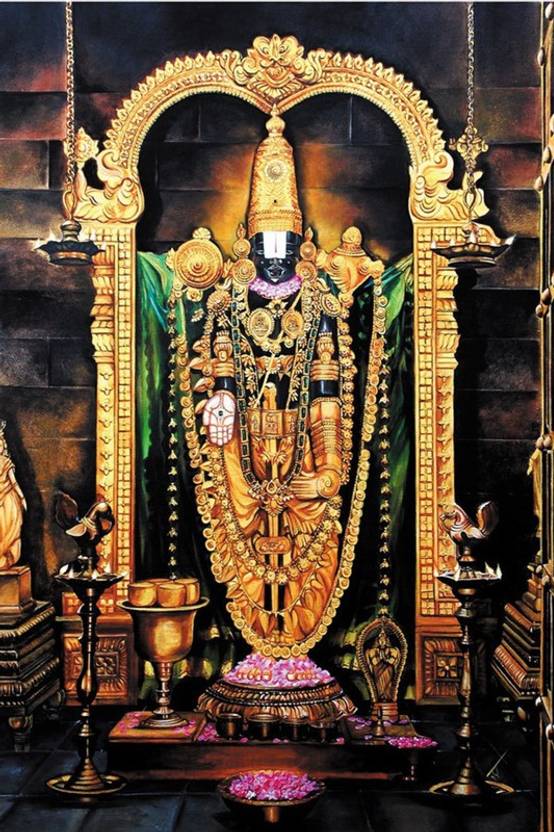 Poster Balaji Lord Venkateswara sl-9372 (Large Poster, 36x24 Inch ...