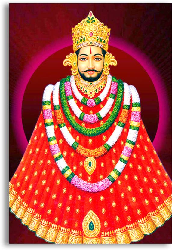 Khatu Shyam Poster HD God Religious Poster For Pooja Room Office Decor ...