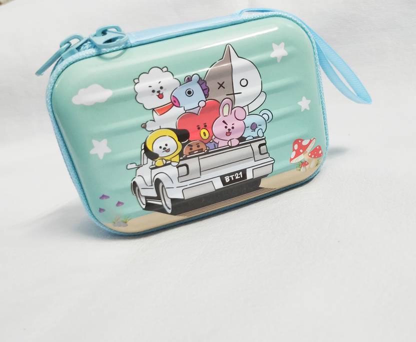 BT21 BTS bt21gang box pouch1 Pouch Green - Price in India | Flipkart.com