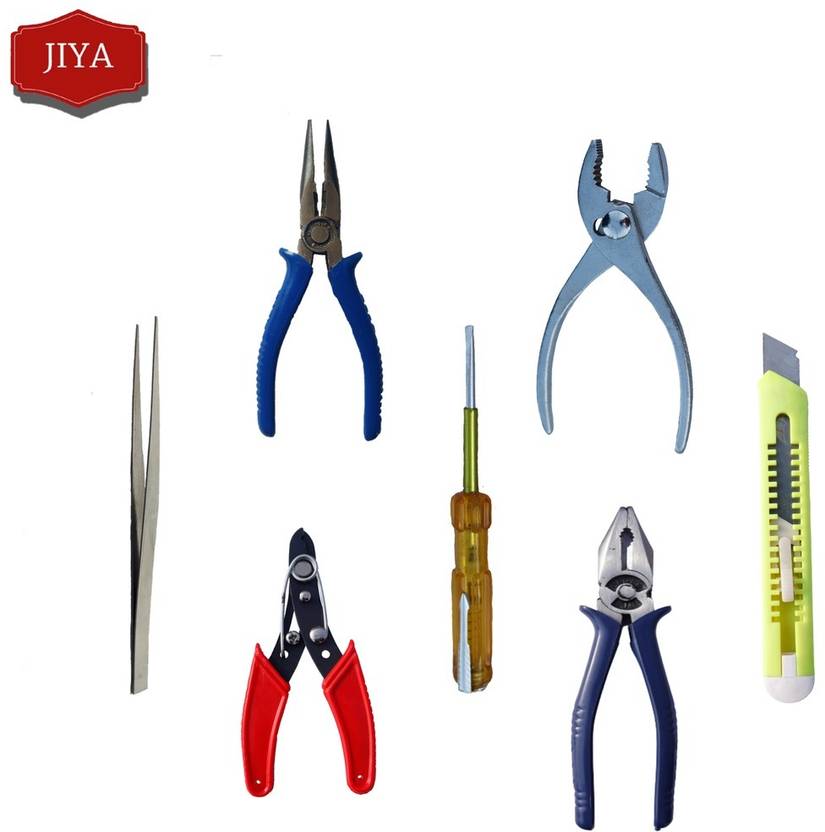 Jiya S790 TOOLS -SLIP JOINT I PILER I WIRE CUTTER I TWEEZER I TESTER ...