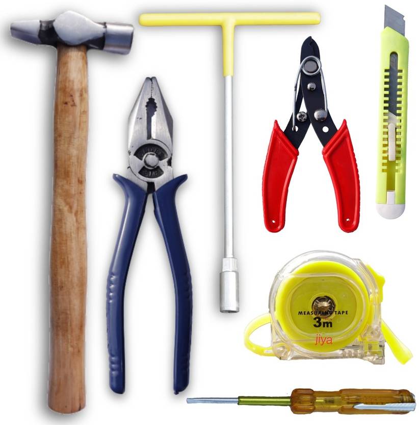 Jiya L 315 TOOLS -HATODI I SAW I MEASUREMENT TAPE 3M I PILER 2 CUTTER ...