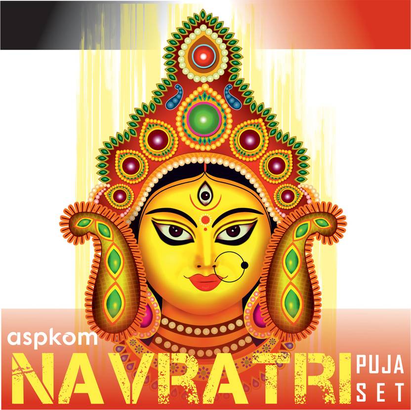 AsPKom Navratri Pooja Samagri, Durga Pujan, Nau Devi Puja Prayer Kit ...