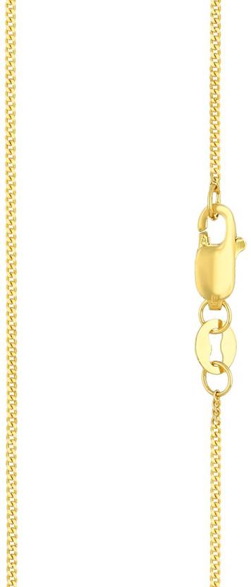 MALABAR GOLD & DIAMONDS Gold Chain Curb Chain Yellow Gold Precious ...