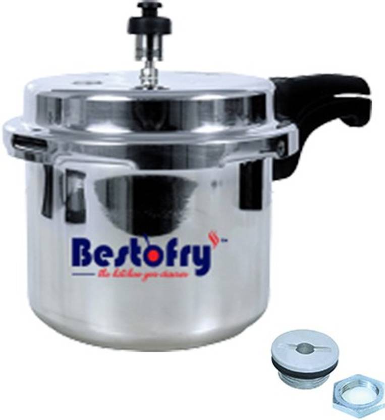 Bestofry - the kitchen you deserve Aluminium 1 Litre Cooker with Extra ...