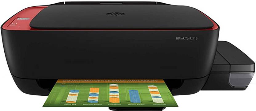 HP Ink Tank 316 Multi-function Color Inkjet Printer (Color Page Cost ...