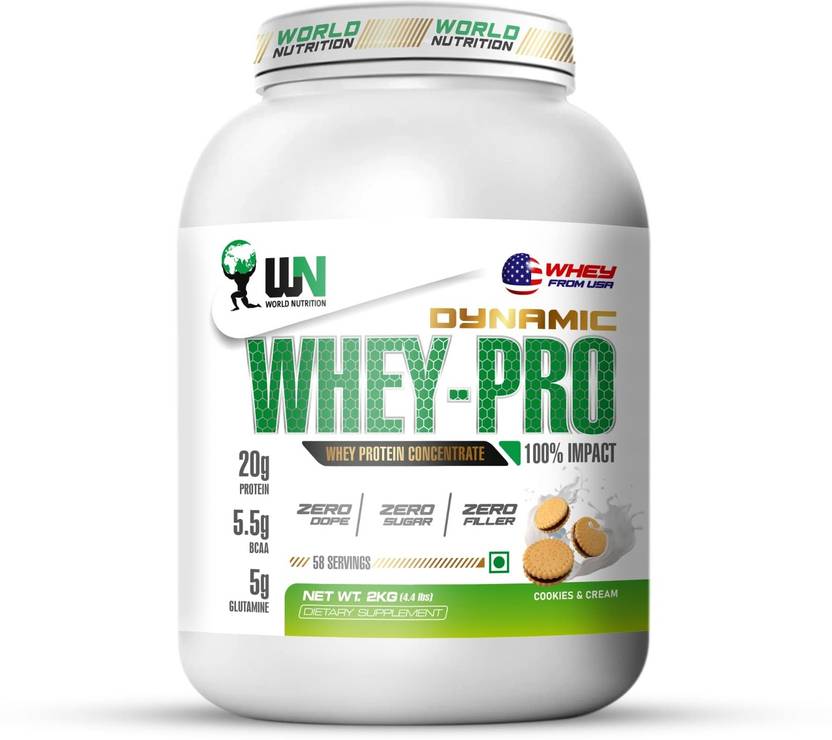 WORLD NUTRITION DYNAMIC WHEY-PRO | WHEY PROTEIN CONCENTRATE | BUILD ...