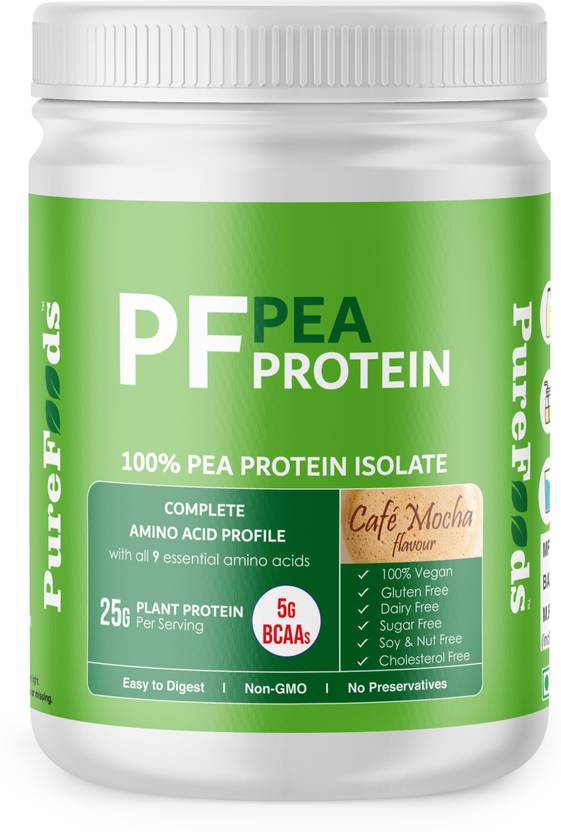 PureFoods PF Pea Protein Cafe Mocha Flavour Plant-Based Protein Price ...