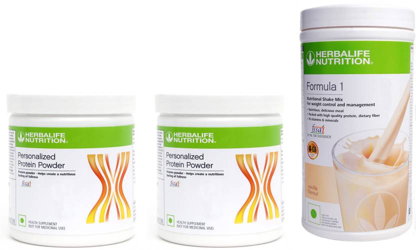 Herbalife Nutrition formula 1 vanila 500g + protein powder 200g 2 pcs ...