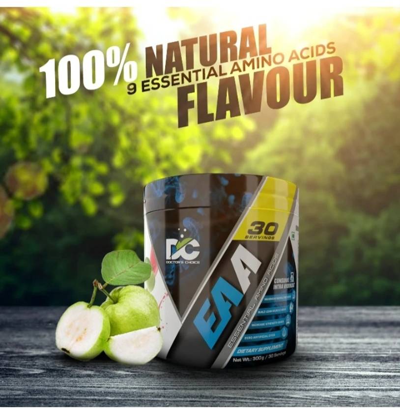 DOCTOR'S CHOICE EAA Best For Intra / Post-Workout Advance Formula EAA (Essential Amino Acids ...