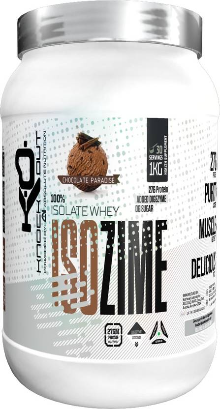 ABSOLUTE NUTRITION Knockout Series Isozime Whey Protein Price in India ...