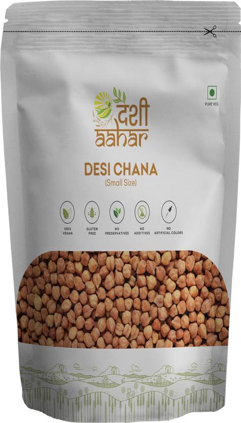 Desi Aahar Black Chana (Whole) (1 KG) Price in India - Buy Desi Aahar ...