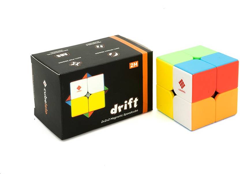 Cubelelo Drift 2M 2x2 Stickerless Speed Cube Magic Puzzle Toy - Drift ...