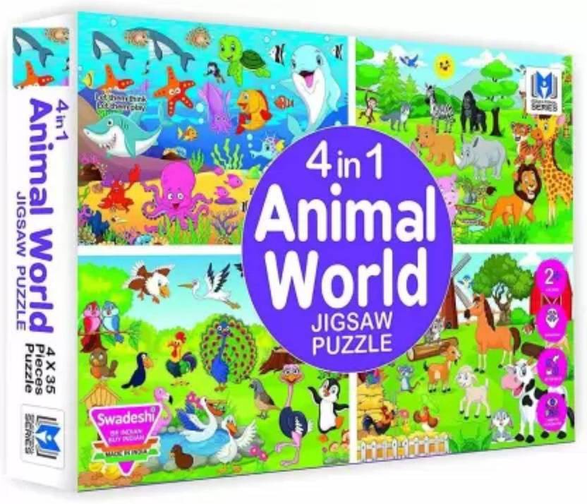prem ratna toys Wild Animals, Farm Animals, sea Animals & Birds (140 ...