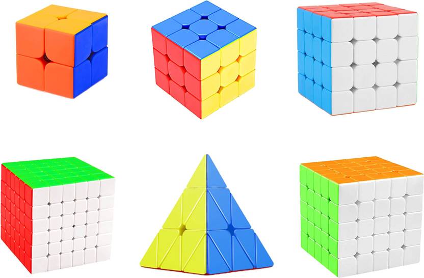 Vaniha Cube Combo of 2X2,3X3,4X4,5X5,6X6,Pyraminx High Speed ...