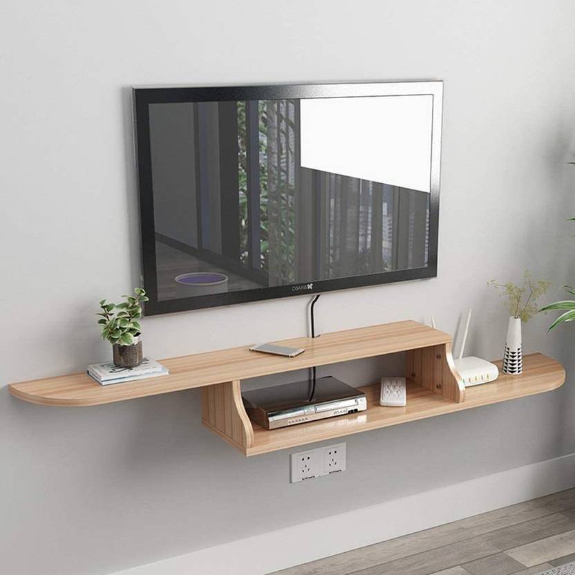 FOREX MAX HANDI CRAFTS Curve Shape Wall Mounted TV Unit Stand TV ...