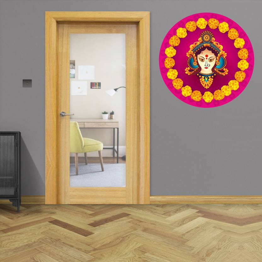 R N SOLUTION Diwali Rangoli Sticker for Pooja Room Door Floor Diwali ...