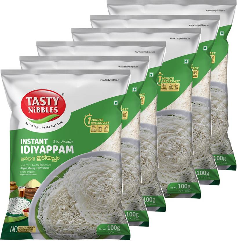 Tasty Nibbles Instant Idiyappam Rice Noodles 1 Minute Breakfast 600 g ...