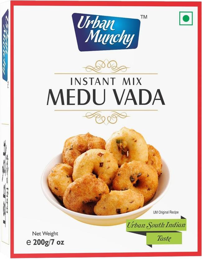 Urban Munchy Medu Vada Mix Flour - Ready to Cook Medu Vada - Gujarati ...