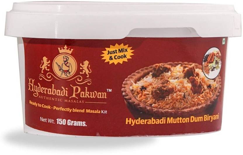 Hyderabadi Pakwan Mutton Dum Biryani Masala Kit 150 g Price in India ...