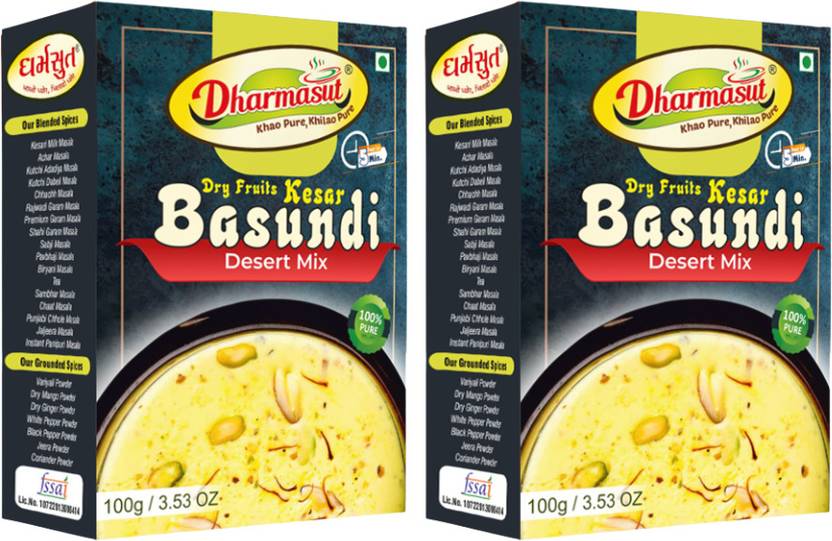 Dharmasut Kesar Dry Fruit Basundi Instant Mix Powder 200 g Price in ...