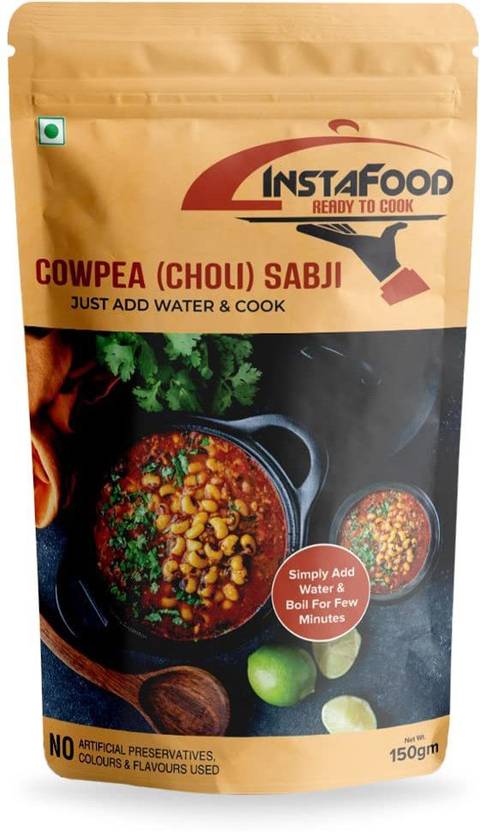 Instafood Cowpea (Choli) Sabji ready to cook instant food | Just Add ...