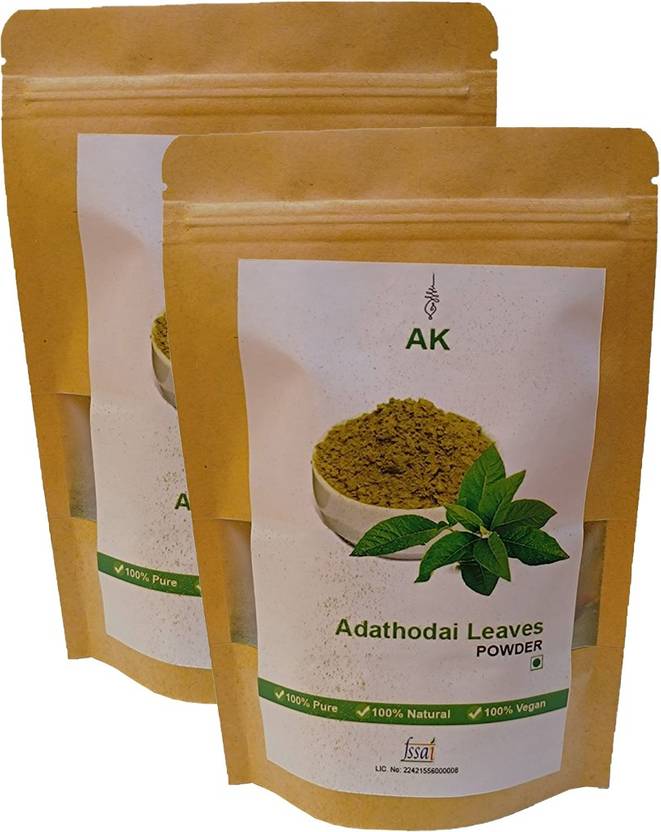 AK FOODS Adathodai Leaves Powder 100 g Price in India - Buy AK FOODS ...
