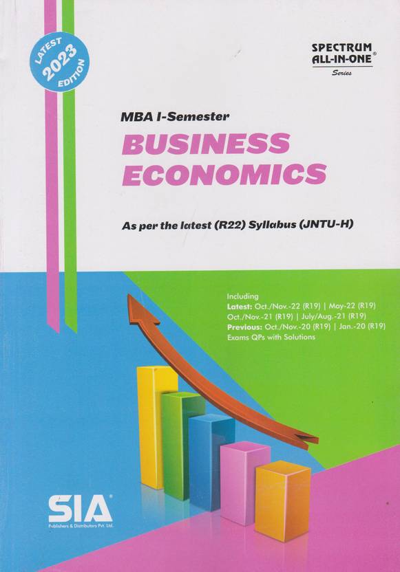 Business Economics MBA I-Semester As Per The Latest (R22) Syllabus JNTU ...