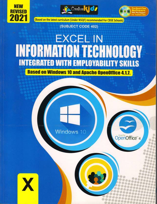 Excel In Information Technology Integrated With Employability Skills Class- 10: Buy Excel In ...