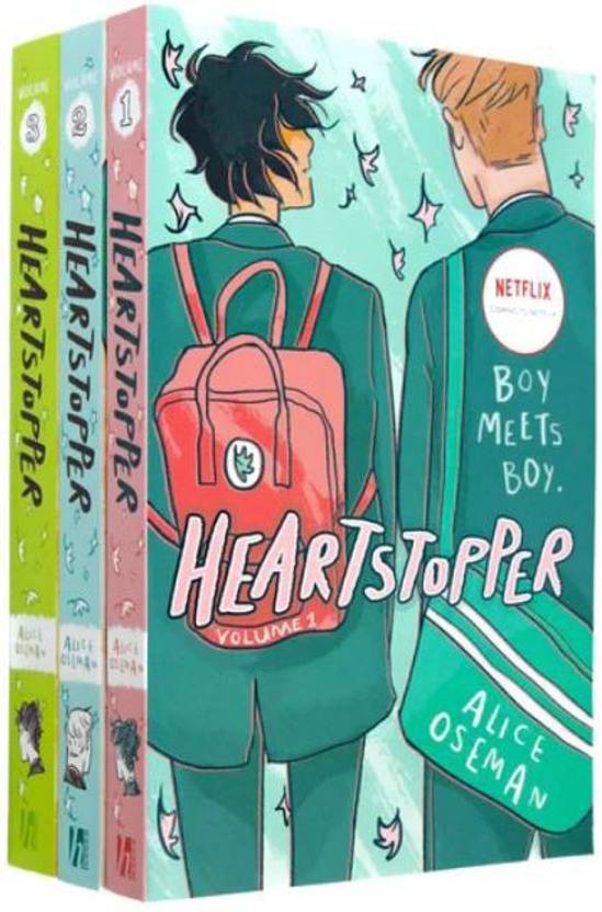 Heartstopper Series Volume 1-3 Books Collection Set By Alice Oseman ...