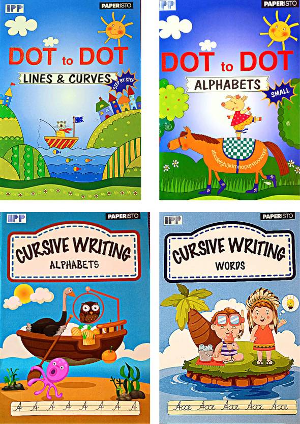 Writing Practice Book For Kids. English Handwriting Practice Book For ...