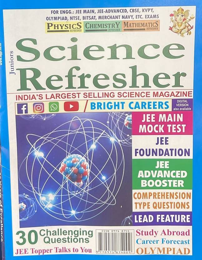 Junior Science Refresher October 2022 India's Largest Selling Science ...