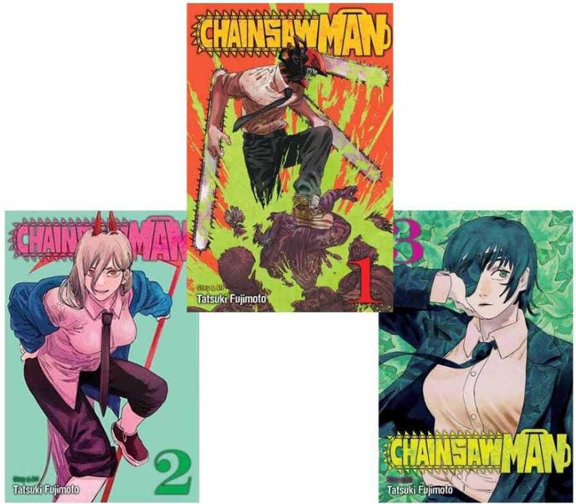 Chainsaw Man Manga First Three Volumes Combo: Buy Chainsaw Man Manga ...