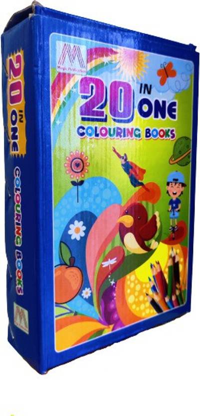 COLOURING BOOKS FOR KIDS | Collection Of 20 Colouring Books |: Buy ...
