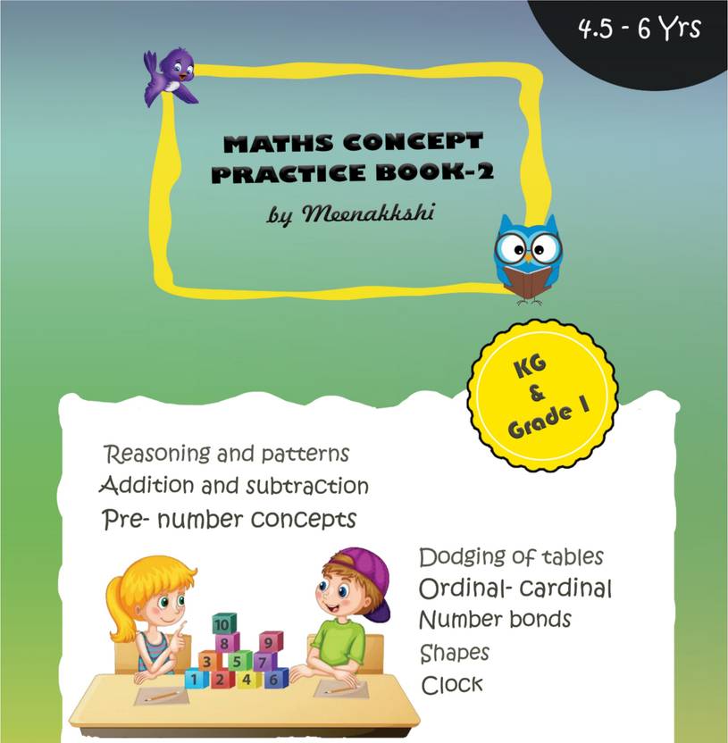 Math Concept Practice Book-2 Of Number Bonds For Ukg/ Kg2/ Kindergarten ...