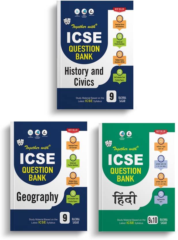 Rachna Sagar ICSE Question Bank Class 9 History & Civics, Geography ...