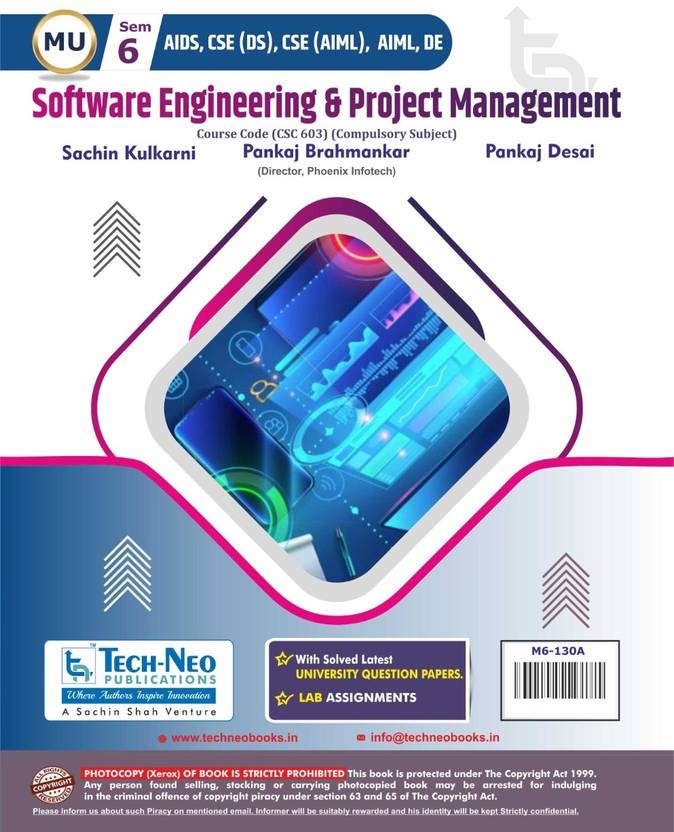 Software Engineering With Project Management For MU Semester 6 AIDS,CSE(DS)CSE(AIML)AIML,DE ...