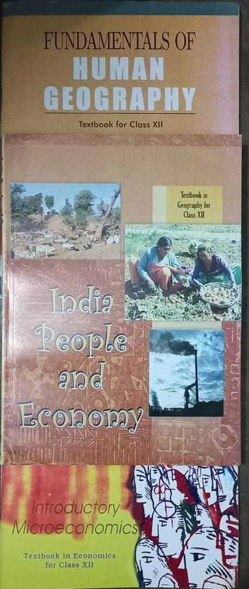 NCERT 3 BOOK GEO+ Economics Class 12: Buy NCERT 3 BOOK GEO+ Economics ...
